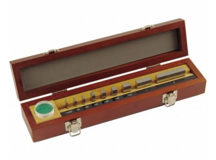 เกจบล็อก - ชุดบล็อคสำหรับตรวจสอบไมโครมิเตอร์ 9 ชิ้น เกรด 0 ซีรีส์ 516 ...